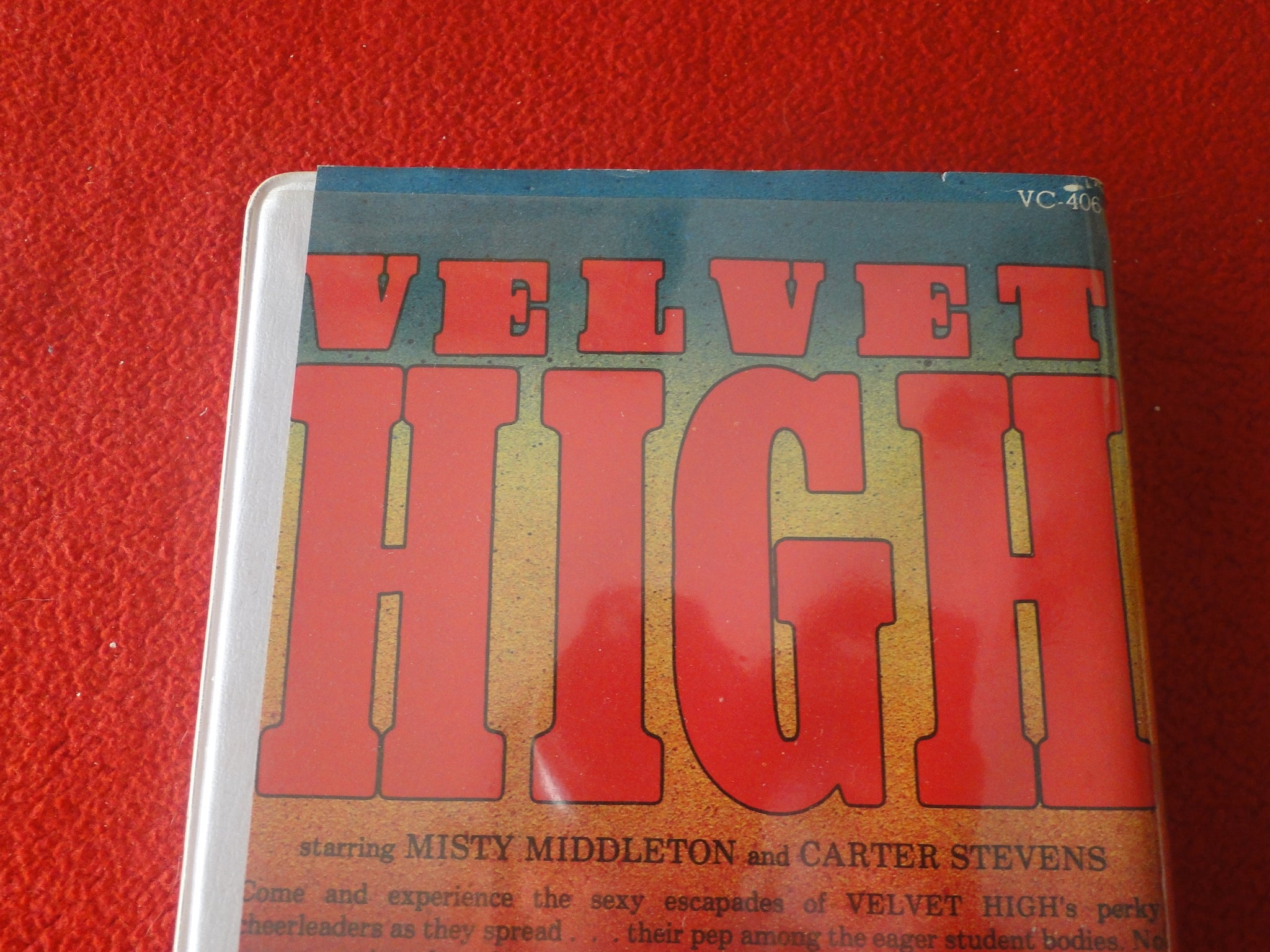 Vintage Adult Xxx Vhs Porn Tape Velvet High Misty Middleton X28 Ephemera Galore